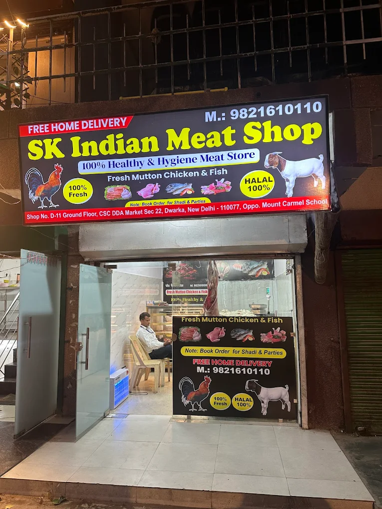SK Indian Meat Fish Shop - Fresh Meat & Fish Delivery